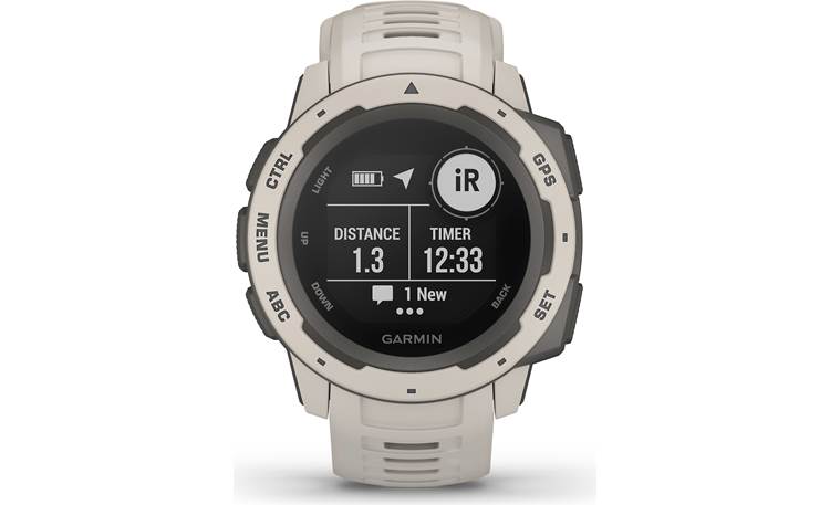 Garmin Instinct (Tundra) Rugged GPS multisport watch at Crutchfield