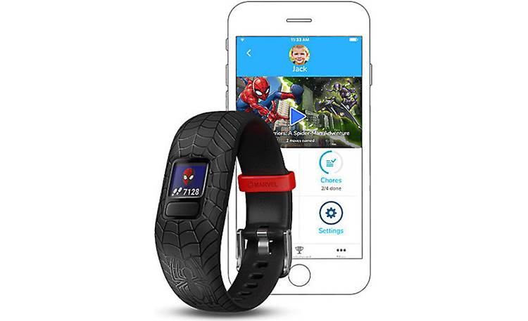 Garmin vivofit jr 2 (Spiderman - Black) Activity tracker with ...