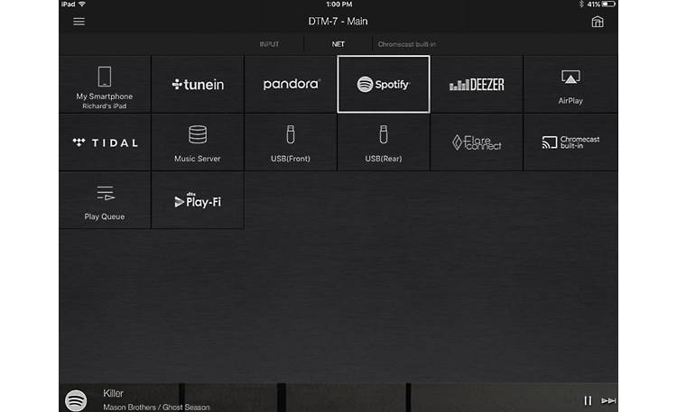 Integra DTM-7 Stereo receiver with Wi-Fi®, Bluetooth®, Chromecast, and ...