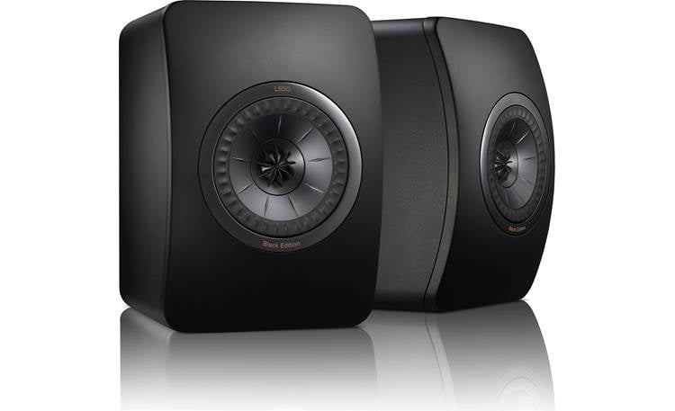 KEF LS50 (Black Edition) Bookshelf speakers at Crutchfield