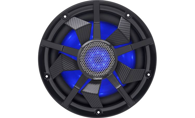Clarion CM2513WL 10" marine subwoofer with built-in RGB LED lighting ...