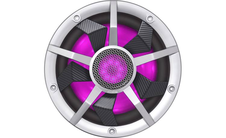 Clarion CM2513WL 10" marine subwoofer with built-in RGB LED lighting ...