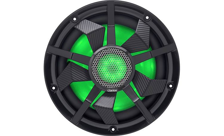 Clarion CM2513WL 10" marine subwoofer with built-in RGB LED lighting ...