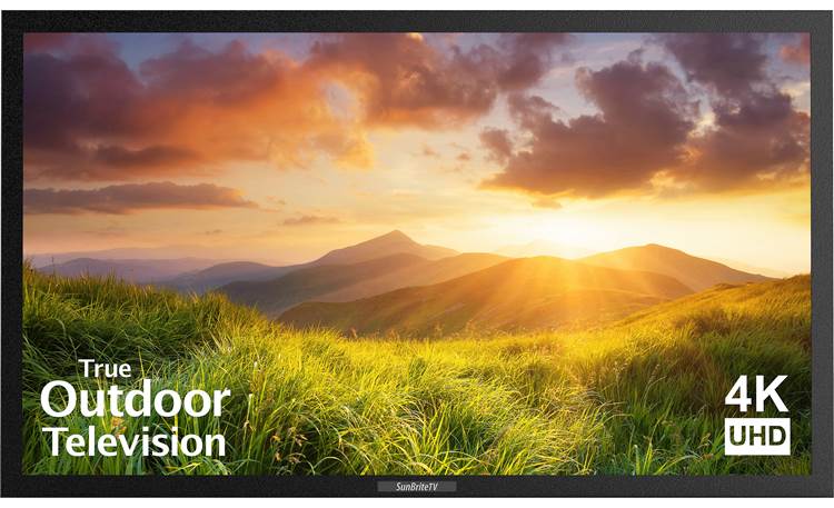 SunBriteTV® Signature Series (Black) 43" weatherproof outdoor LED 4K ...