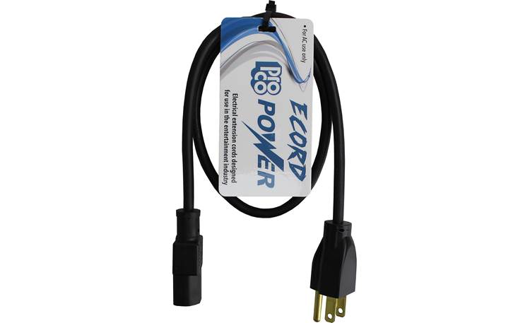 ProCo Replacement Power Cable 3-conductor, 18-gauge (8-foot) at Crutchfield