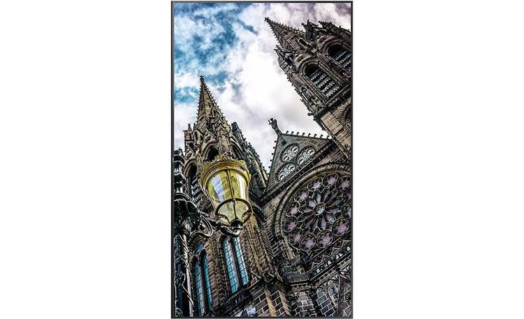 Samsung QM85N 85" LED 4K Ultra HD commercial display at Crutchfield