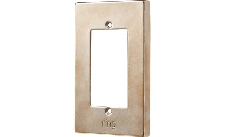 Ring Elite Faceplate (Silicon Bronze Light) Decorative bronze faceplate ...