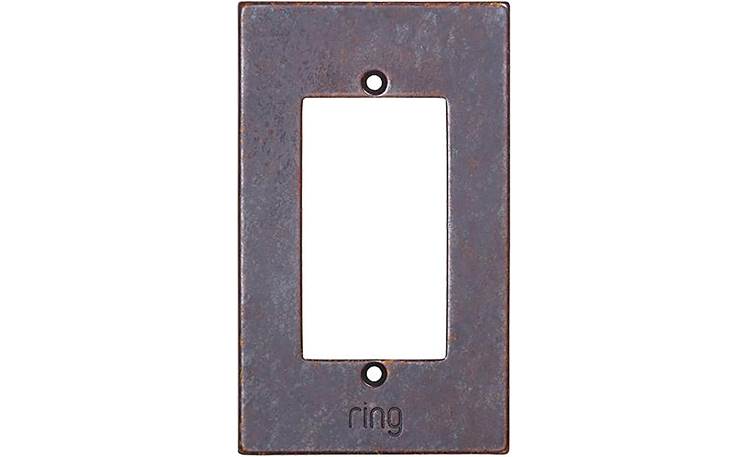 Ring Elite Faceplate (Silicon Bronze Rust) Decorative bronze faceplate ...