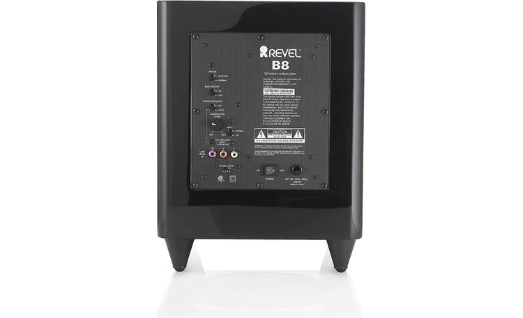 Revel Concerta B8 (High-Gloss Black) Compact wireless powered subwoofer ...
