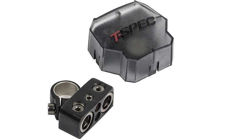 T-Spec Battery Terminal Four output terminals: two 1/0- or 4-gauge, two ...