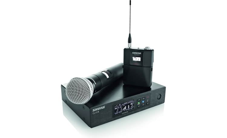 Shure QLXD24/SM58-G50 (G50 frequency band, 470-534 MHz) Digital wireless microphone system with ...