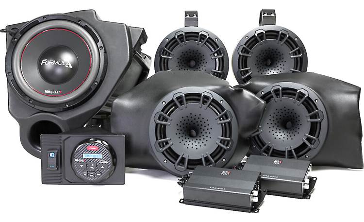 MB Quart MBQ-STG5-1 Stage 5 audio system with receiver, four speakers ...