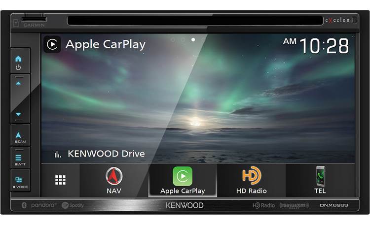 Kenwood Excelon DNX696S Navigation receiver at Crutchfield