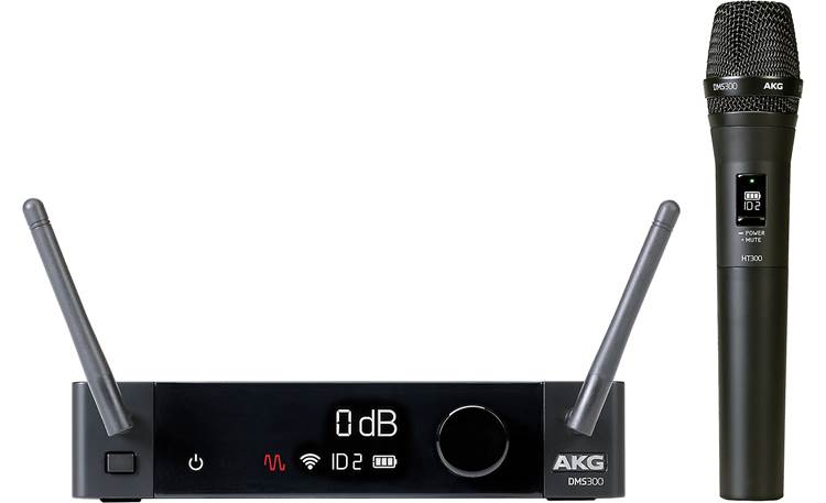 AKG DMS300 Digital wireless handheld microphone system at Crutchfield