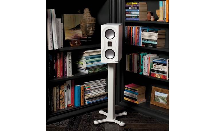 Monitor Audio Studio (Satin White) Stand-mount speakers at Crutchfield