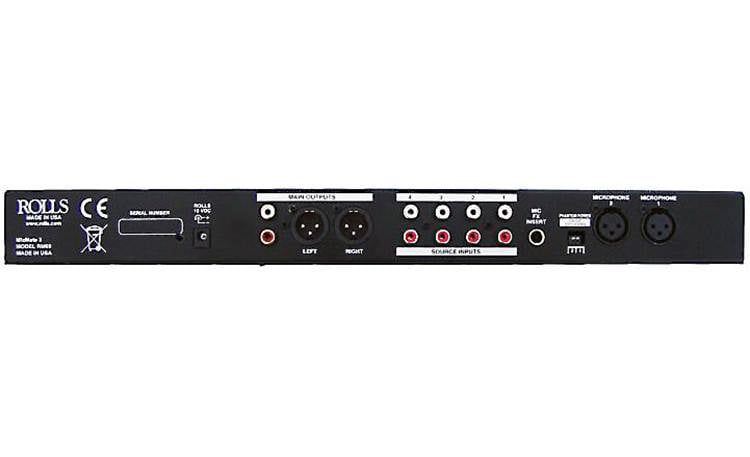 Rolls RM69 Mix Mate 3 6-channel commercial audio mixer at Crutchfield