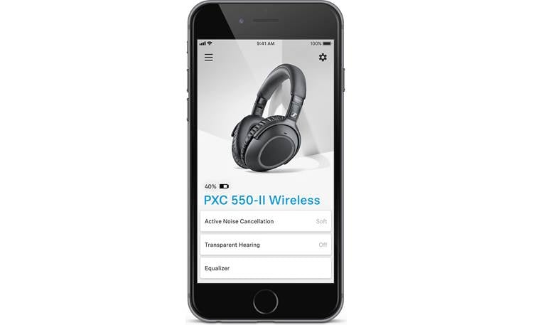 Sennheiser PXC550-II Wireless Noise-canceling Bluetooth® headphones at Crutchfield