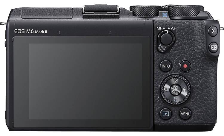 Canon EOS M6 II Telephoto Lens Kit (Black) 32.5-megapixel mirrorless ...