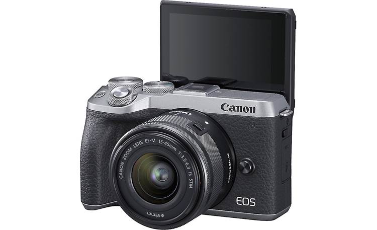 Canon EOS M6 II Kit (Silver) 32.5-megapixel mirrorless camera with 15 ...