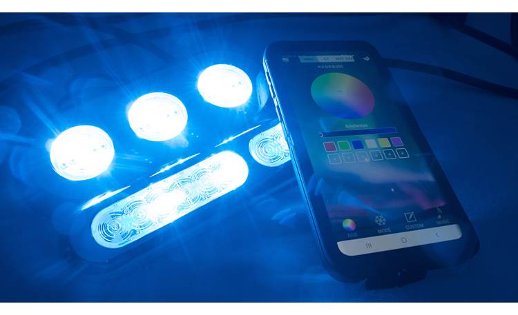 Marine Sport HydroBLAST MSUWL60RGB (RGB) 60-watt marine LED transom ...