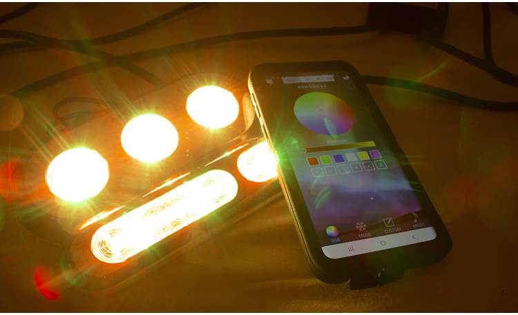 Marine Sport HydroBLAST MSUWL60RGB (RGB) 60-watt marine LED transom ...