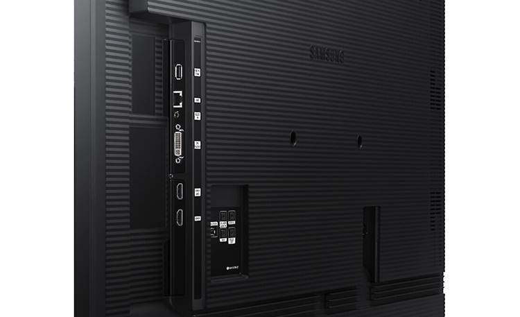 Samsung QB55R 55" LED 4K Ultra HD commercial display at Crutchfield