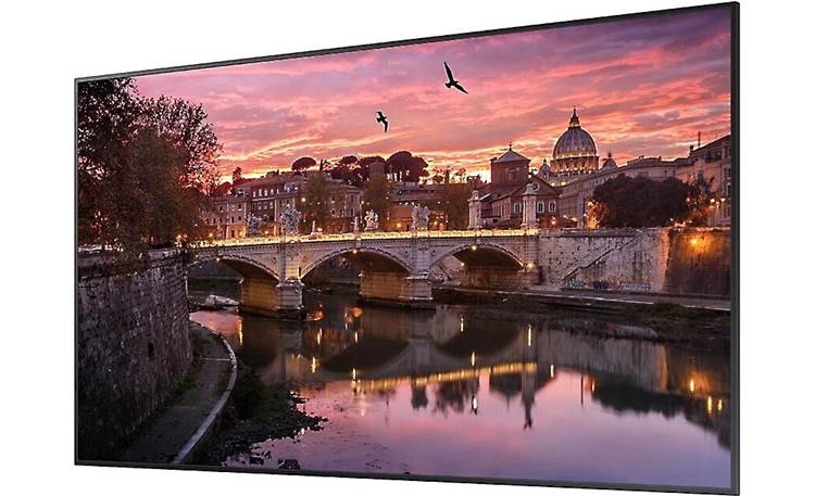 Samsung QB75R 75" LED 4K Ultra HD commercial display at Crutchfield