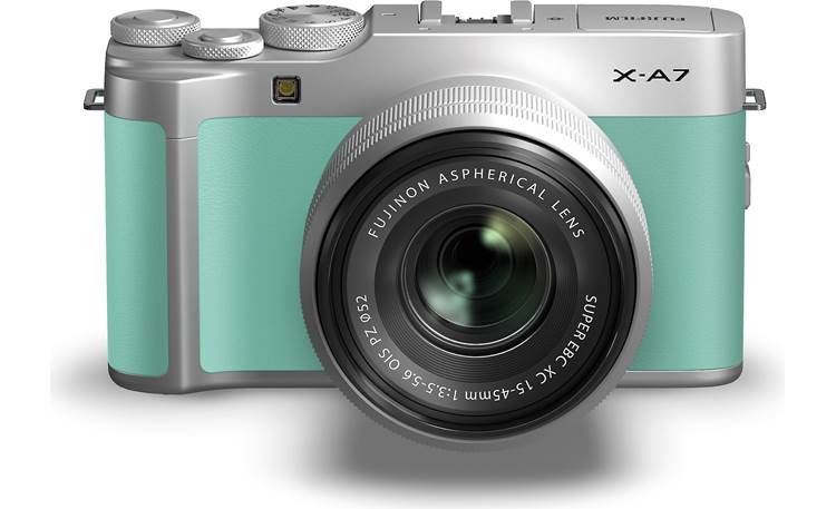 Fujifilm X-A7 Kit (Mint Green) 24.2-megapixel mirrorless camera with 15 ...
