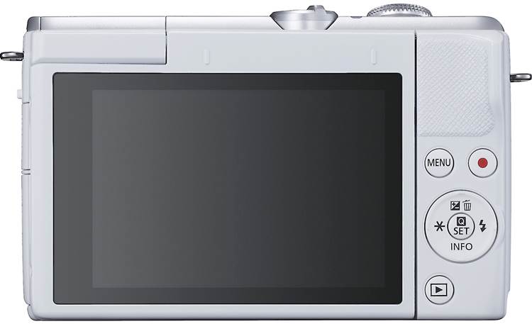 Canon EOS M200 Kit (White) 24.1-megapixel mirrorless camera with 15 ...
