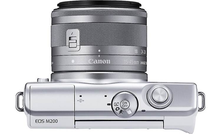 Canon EOS M200 Kit (White) 24.1-megapixel mirrorless camera with 15 ...