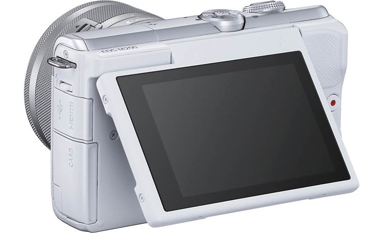 Canon EOS M200 Kit (White) 24.1-megapixel mirrorless camera with 15 ...
