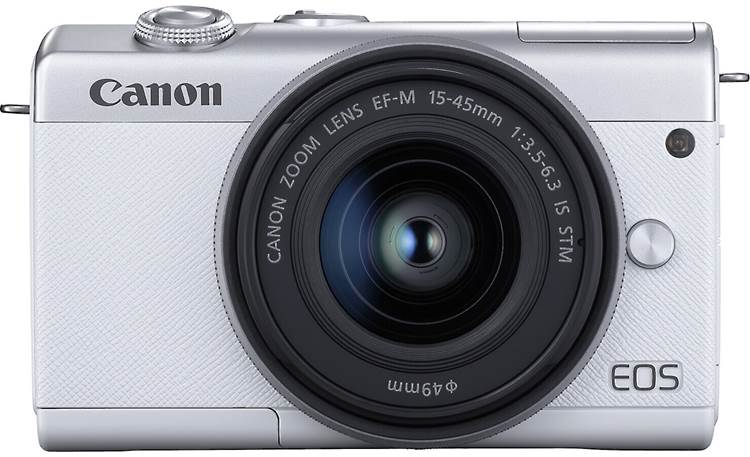 Canon EOS M200 Kit (White) 24.1-megapixel mirrorless camera with 15 ...