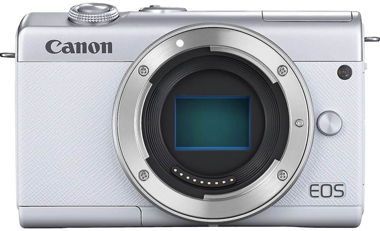 Canon EOS M200 Kit (White) 24.1-megapixel mirrorless camera with 15 ...
