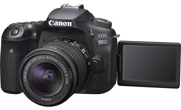 Canon EOS 90D Video Creator Kit 32.5-megapixel DSLR camera with 18-55mm ...