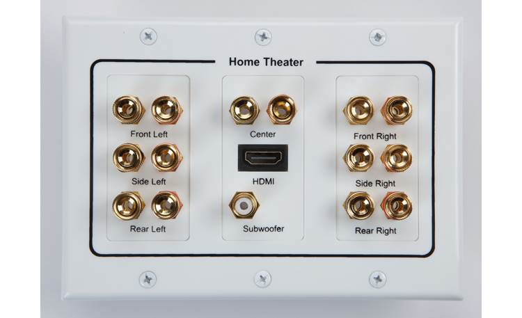 Metra Ethereal 7.1 Home Theater Wall Plate In-wall 7.1-channel home ...