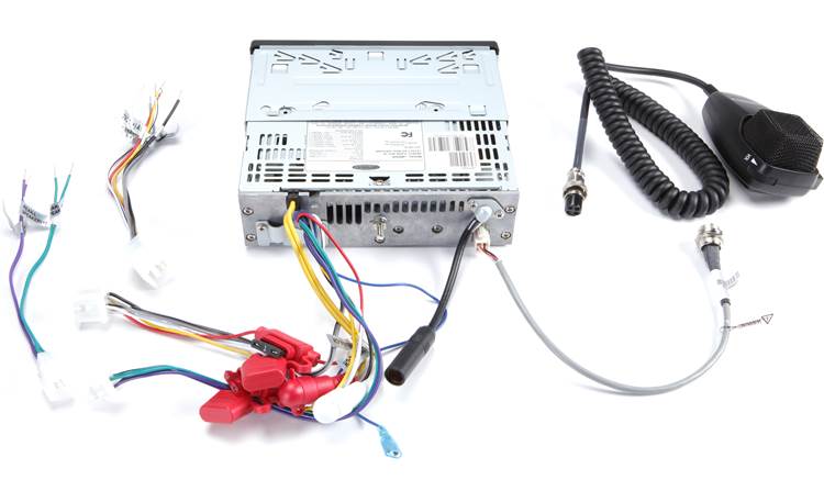 Jensen Heavy Duty JBRMICKIT1 CD receiver with handheld PA microphone at ...