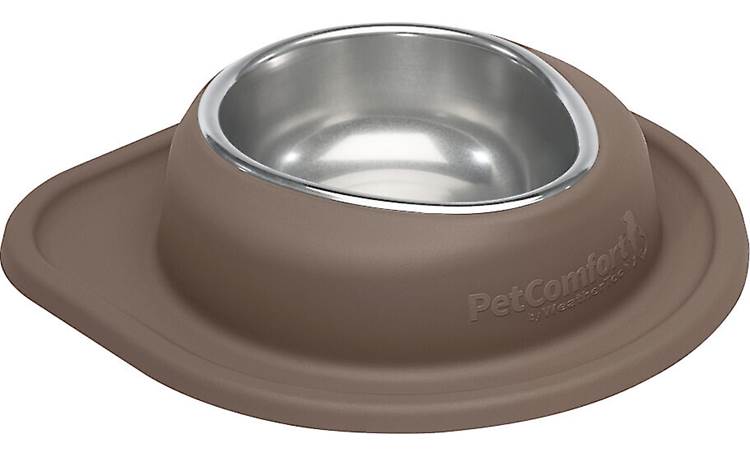 WeatherTech Single Low Pet Feeding System (Light Brown) One 32 oz ...