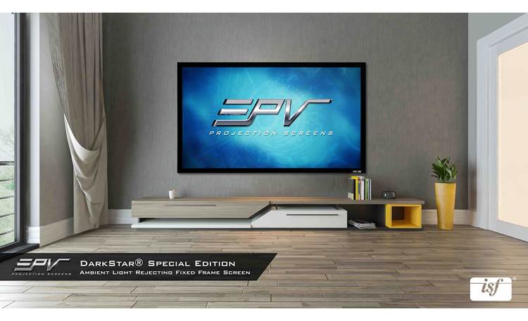 Elite Screens Special Edition DarkStar® (122") Fixed-frame projector ...