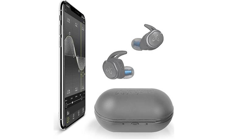 Jaybird RUN XT (Storm Gray) True wireless Bluetooth® sports headphones ...