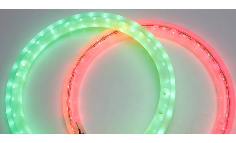 Soundstream LED-6RGB 6-1/2" RBG LED light rings at Crutchfield