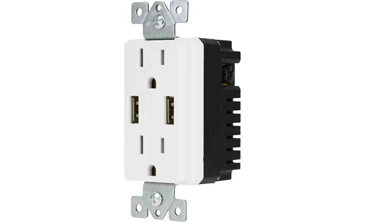 Metra AC Outlet with USB Charging Ports Charge phones and other USB ...