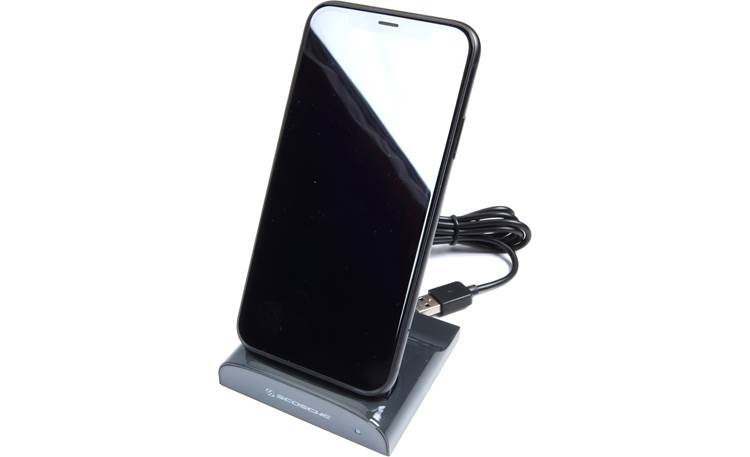 Scosche QiDock Powerbank (Space Gray) Qi wireless charging dock with ...