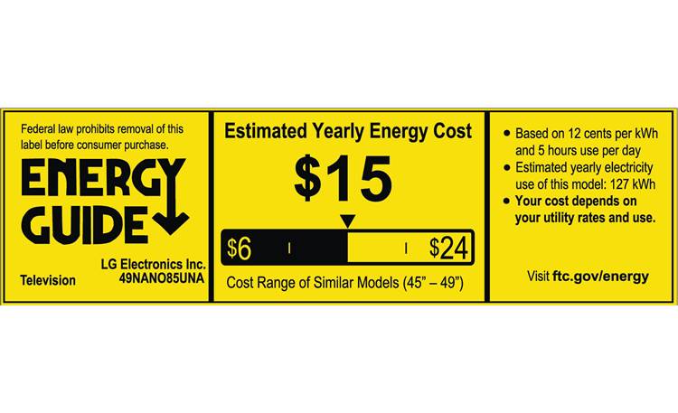 LG 49NANO85UNA 49" NanoCell 85 Series Smart LED 4K UHD TV with HDR ...