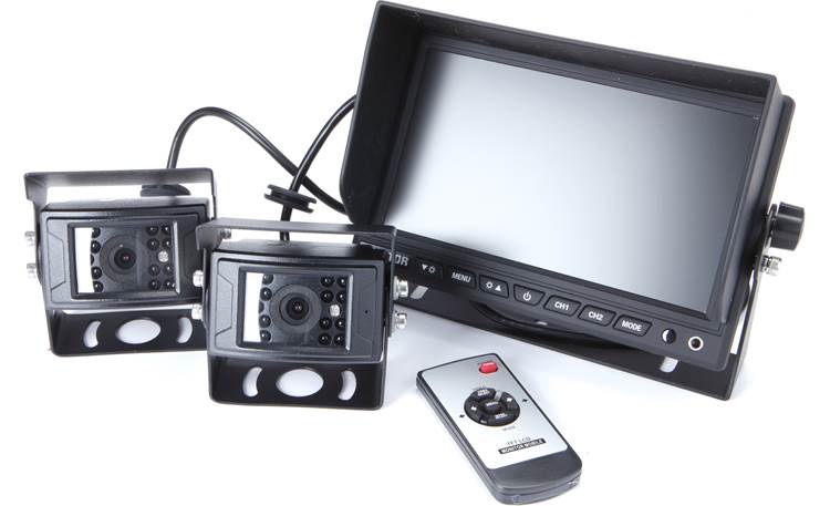 Brandmotion 9002-7803 Rear-view camera system for trailers with two ...