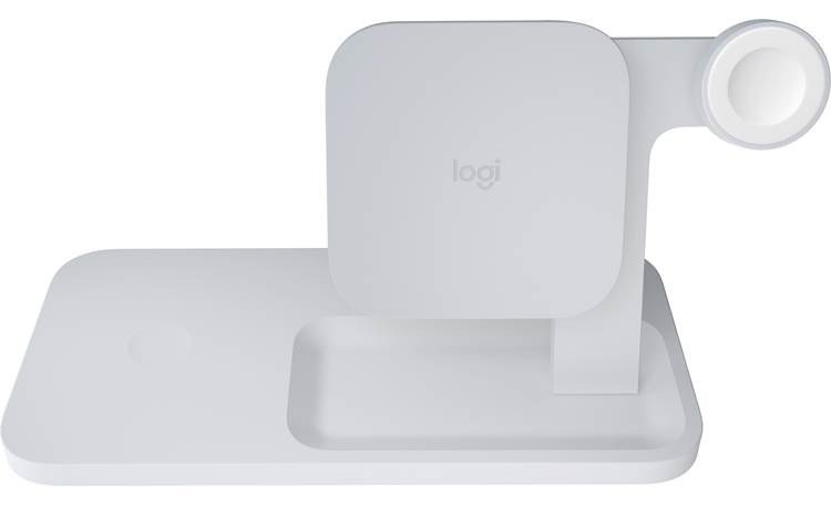 Logitech POWERED 3-in-1 Dock (White) Wireless Qi charging stand at ...