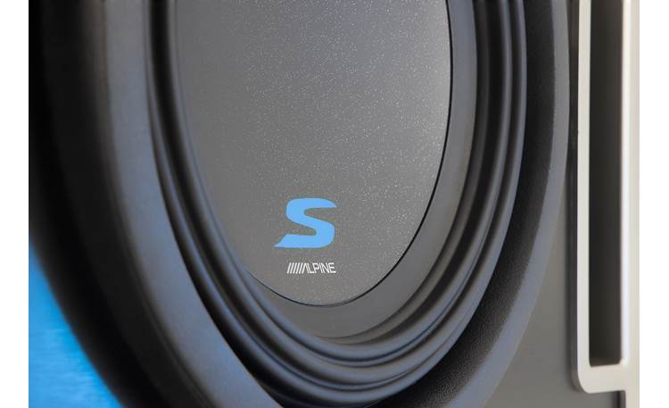 Alpine S-SB12V Halo Series 12" linkable ported subwoofer enclosure at ...