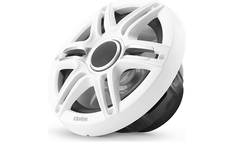 Clarion CMSP-771RGB-SWG Premium 7.7" marine speakers with built-in RGB ...