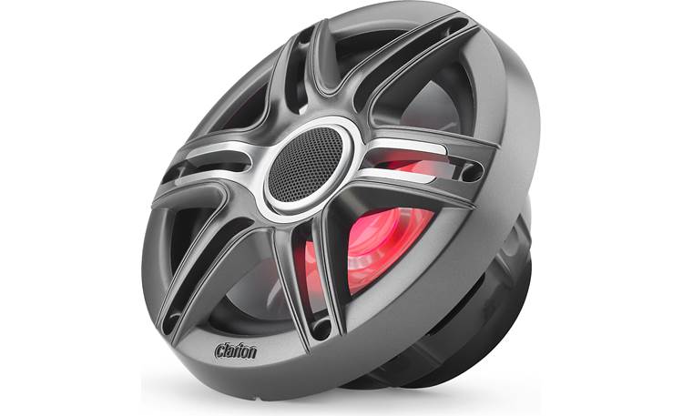 Clarion CMSP-771RGB-SWG Premium 7.7" marine speakers with built-in RGB ...