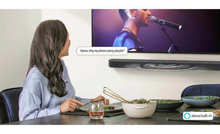 Samsung HW-Q900T Powered 7.1.2-channel sound bar with wireless ...