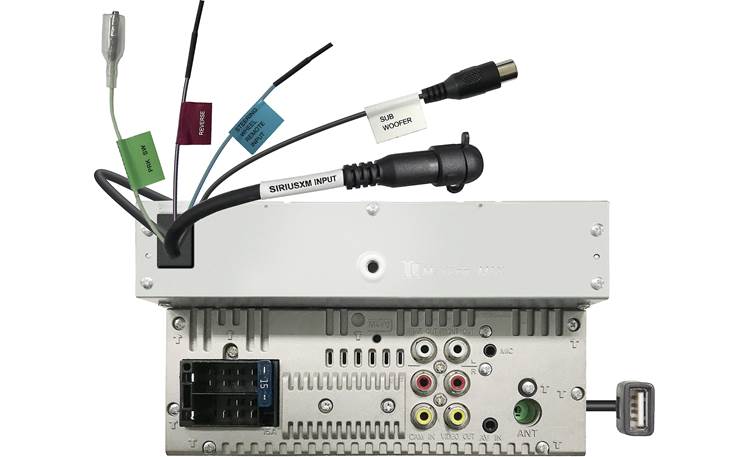 JVC KW-V66BT DVD receiver at Crutchfield